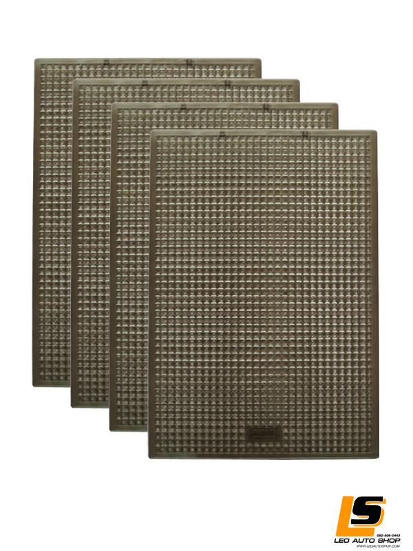 LEOMAX แผ่นเรียบ PVC RUBY ใหญ่ - ดำใส 4 ชิ้น - ปูพื้นรถยนต์ แผ่นเรียบ พลาสติก PVC รุ่น Ruby ใหญ่ ...