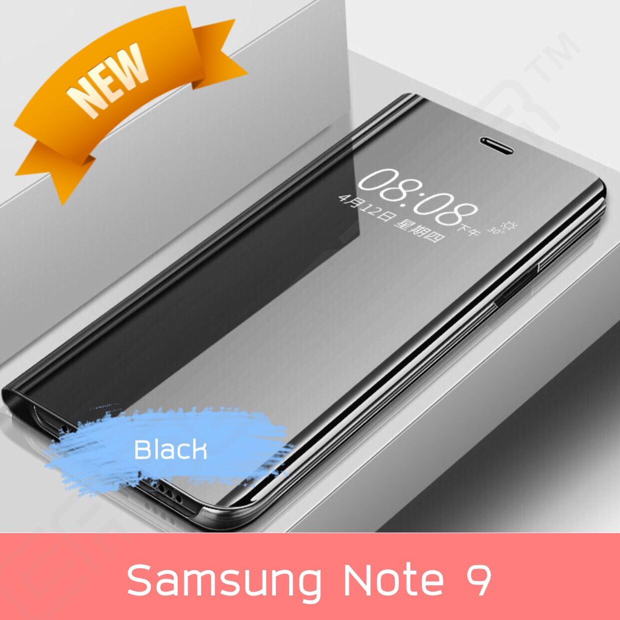พร้อมส่งทันที เคสเปิดปิดเงา Samsung Note 9 Smart Case เคสกระจก เคสฝา ...