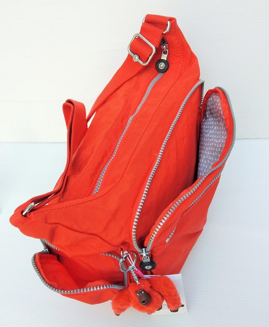 KIPLING SHOP ของแท้กระเป๋าสะพาย Kipling Gabbie Sunburnt Orange ขนาดใหญ่ ...