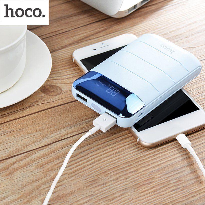Hoco DB02 powerbank 10000Mah มาพร้อมสาย 4 เส้นในตัว พกพาสะดวกในการ ...