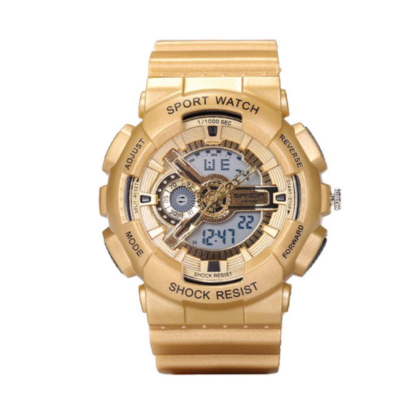 SANDAWATCH นาฬิกาข้อมือผู้ชาย S Shock Luxury Sport Digital LED ดูเวลา ...