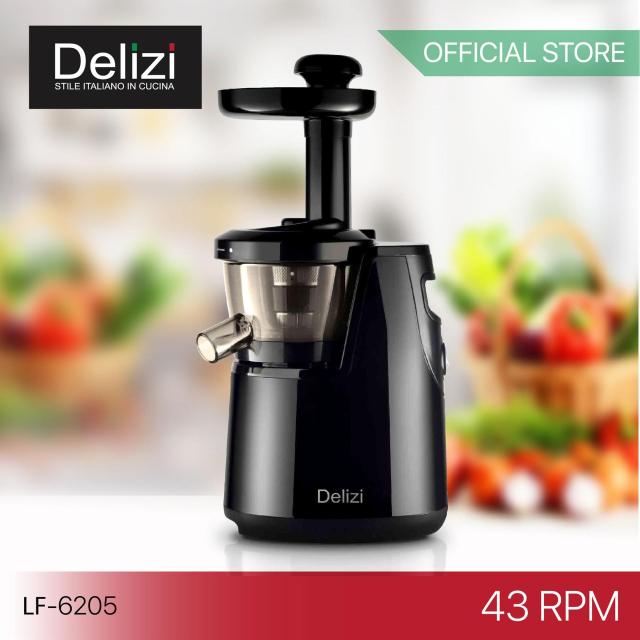 รีวิว Delizi เครื่องสกัดน้ำผลไม้แยกกาก 43รอบต่อนาที รุ่น LF-6205 ( Black )