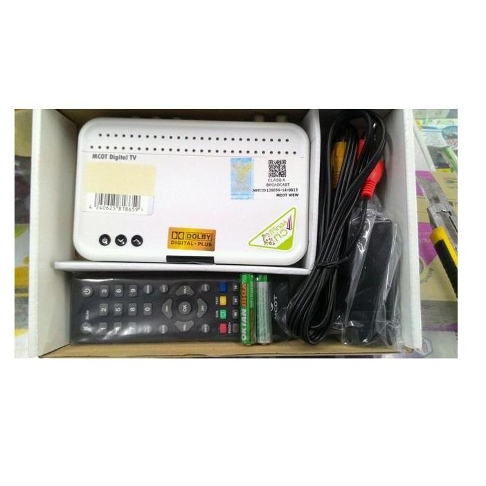 MCOT กล่องรับสัญญาณดิจิตอลทีวี มีระบบเสียง DOLBY DIGITAL PLUS ดูทีวีกว่า 30 ช่อง มีช่อง HD กว่า ...