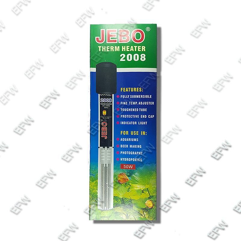 JEBO ฮีตเตอร์ 50W น้ำ ปลา เบียร์ ผักไฮโดร Therm Heater Aquariums Beer ...