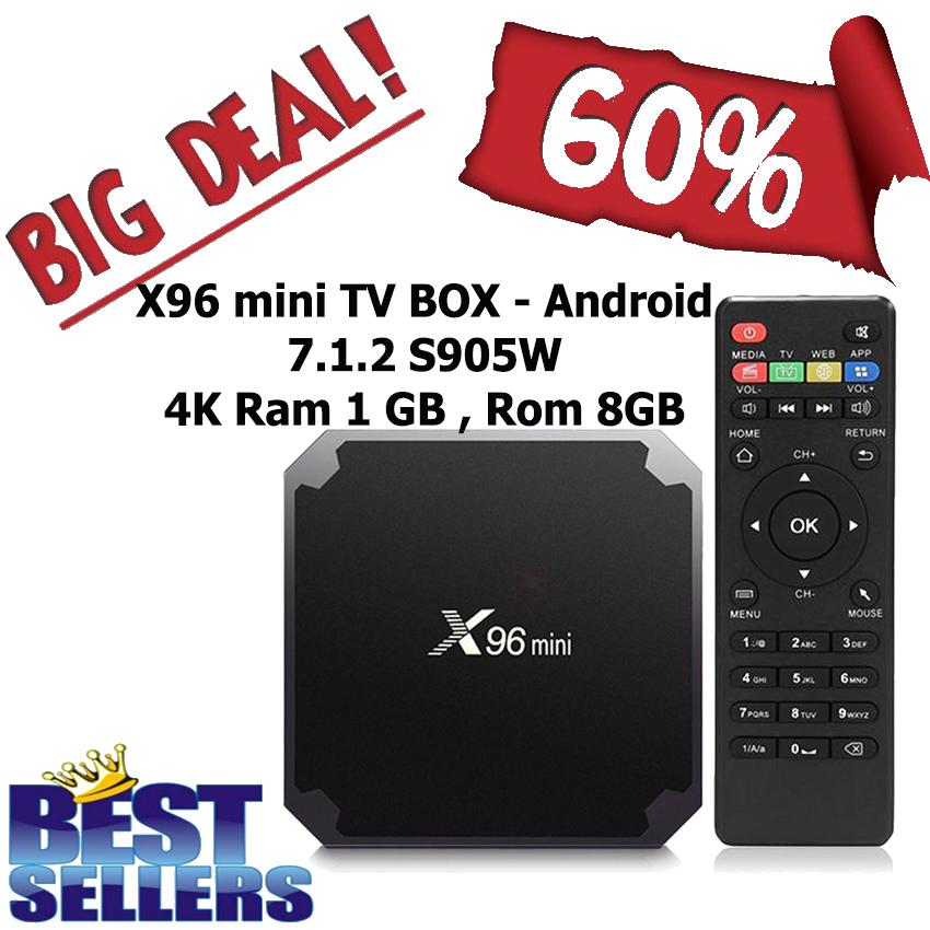 X96 mini TV BOX - Android 7.1.2 S905W 4K Ram 1 GB , Rom 8GB - Suit-Electric - ThaiPick