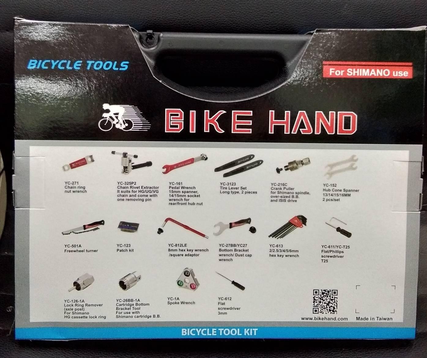 BIKE HAND ชุดเครื่องมือซ่อมจักรยาน 18 ชิ้น รุ่น YC-728 - SIRIWAN ONLINE - ThaiPick