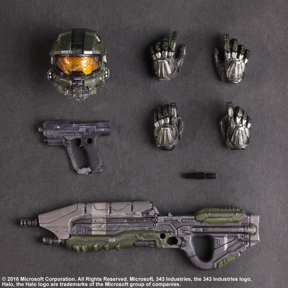 Figma ฟิกม่า Figure Action Play Arts Kai Halo 5 Guardians Master Chief ...
