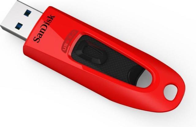 รีวิว SanDisk Ultra USB 3.0 Flash Drive CZ48 32GB USB3.0 Red stylish ...