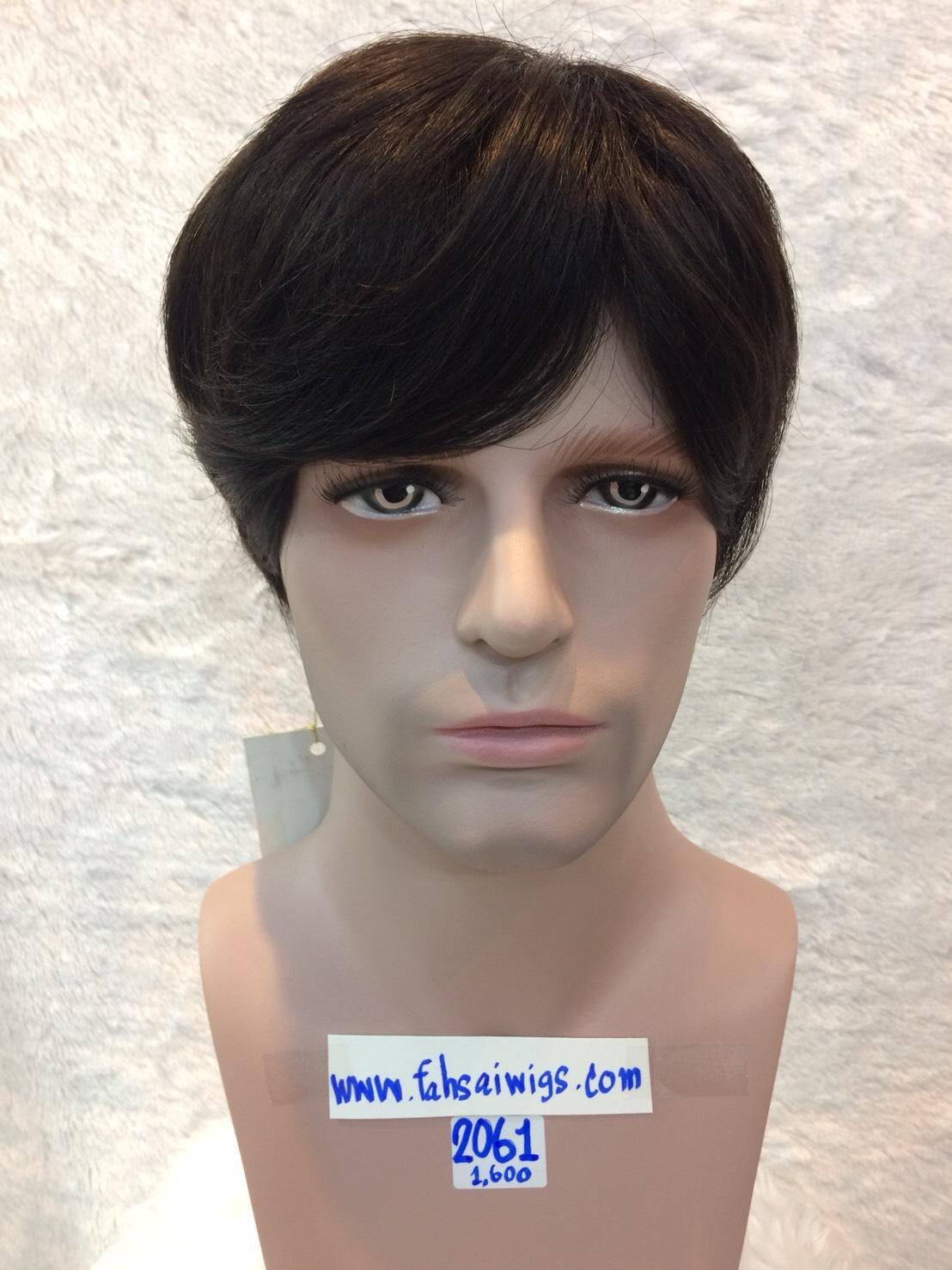 วิผมชาย วิกผมแท้ผู้ชาย 100% Cala wigs วิกผมแท้100%. รหัส2061ส่ในไทย ...
