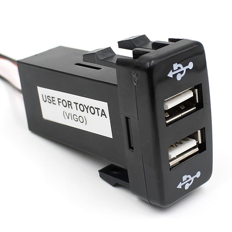 Buybuytech ช่องต่อ USB 2 ช่อง TOYOTA VIGO - 4D - ThaiPick