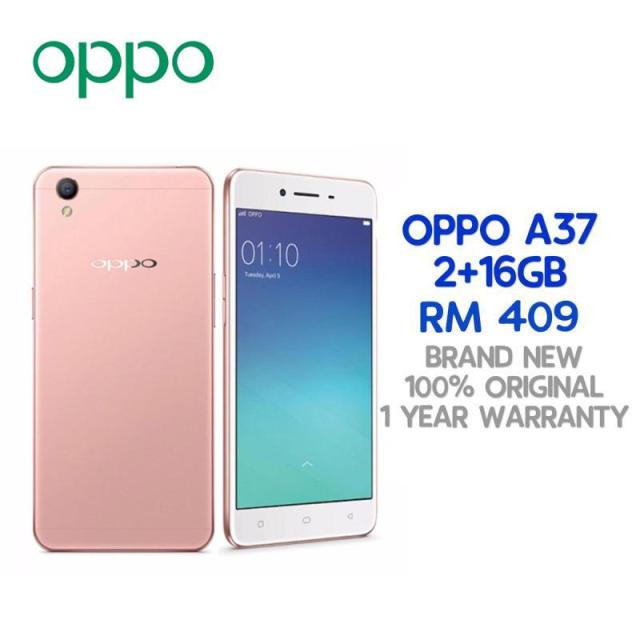 ขาย OPPO A37 4G LTE Limited Edition Ready Stock 16GB Rom Original ...