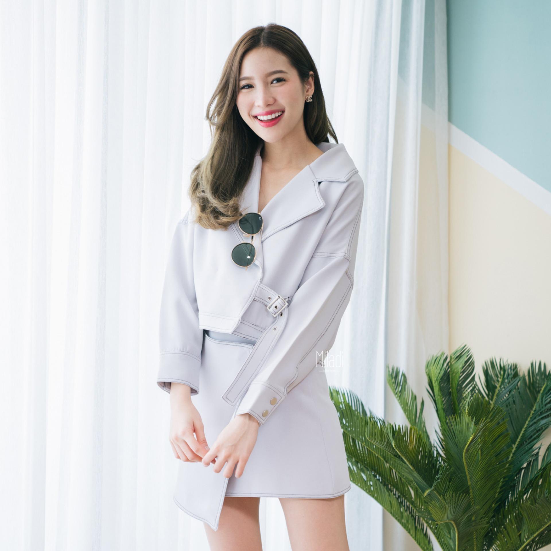 Miladi Bebpu Crop เสื้อแขนสั้น (All Color) - Miladi - ThaiPick