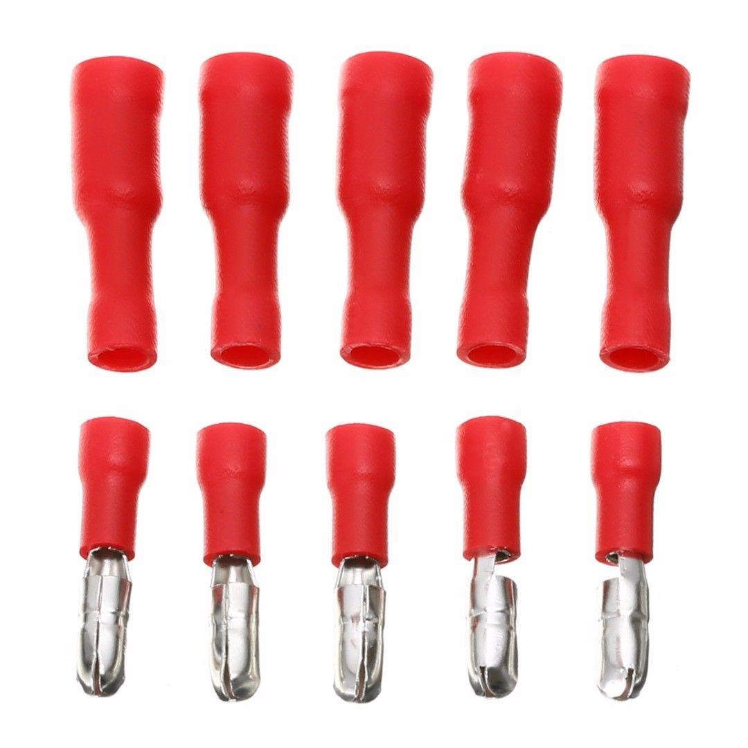 หางปลาเสียบกลม ตัวผู้กับตัวเมีย Bullet Butt Connector Insulated Crimp ...