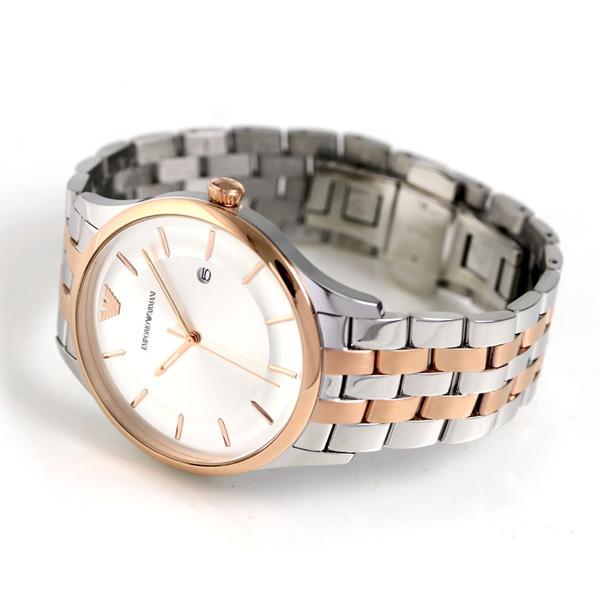 นาฬิกาข้อมือผู้ชาย EMPORIO ARMANI Lambda Silver Dial Men's Watch ...