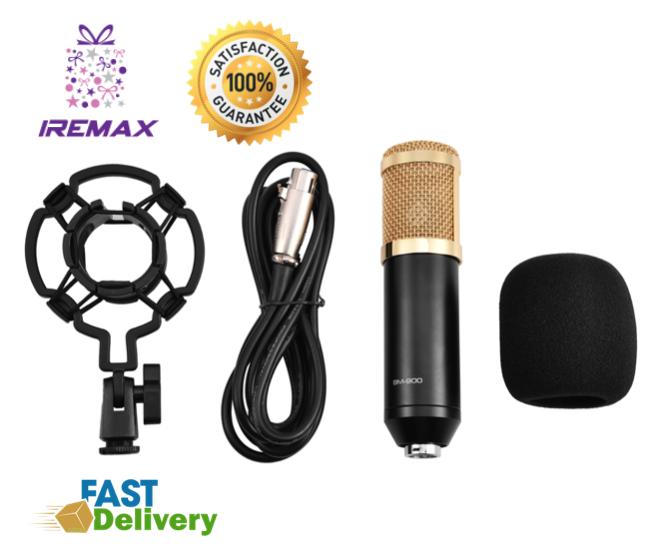 iremax BM-900 คอนเดนเซอร์ไมโครโฟน 3.5 มิลลิเมตรเมาส์แบบมีสายคอนเดนเซอร์ ...