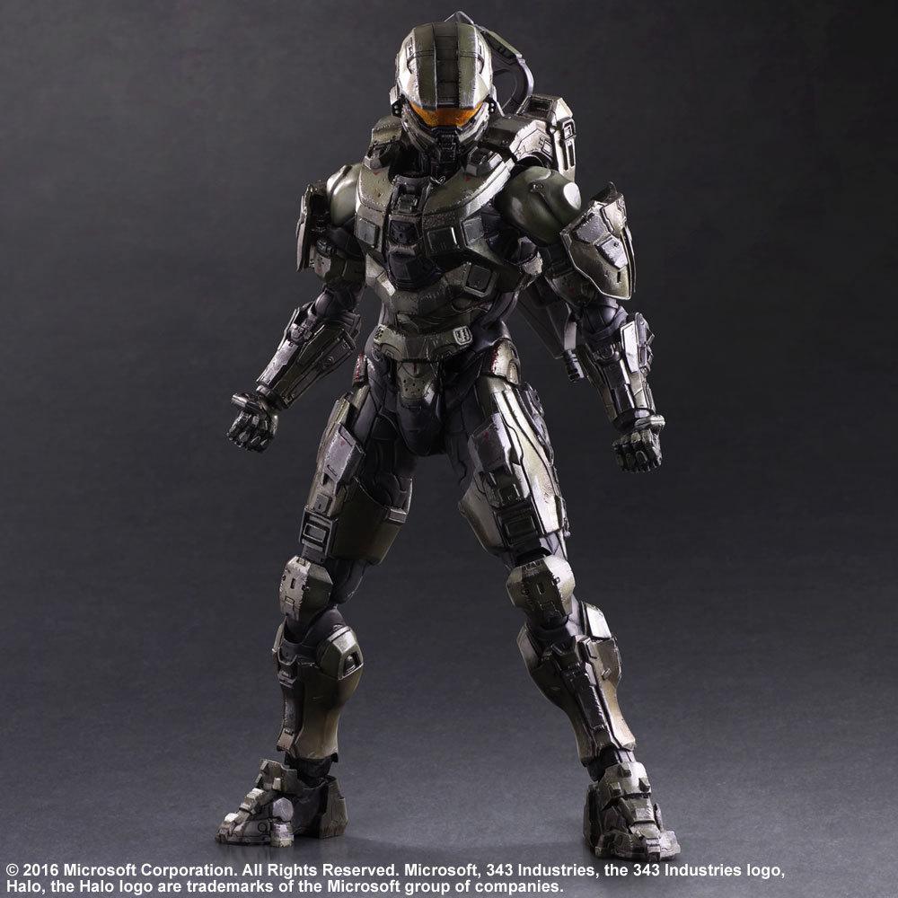 Figma ฟิกม่า Figure Action Play Arts Kai Halo 5 Guardians Master Chief ...