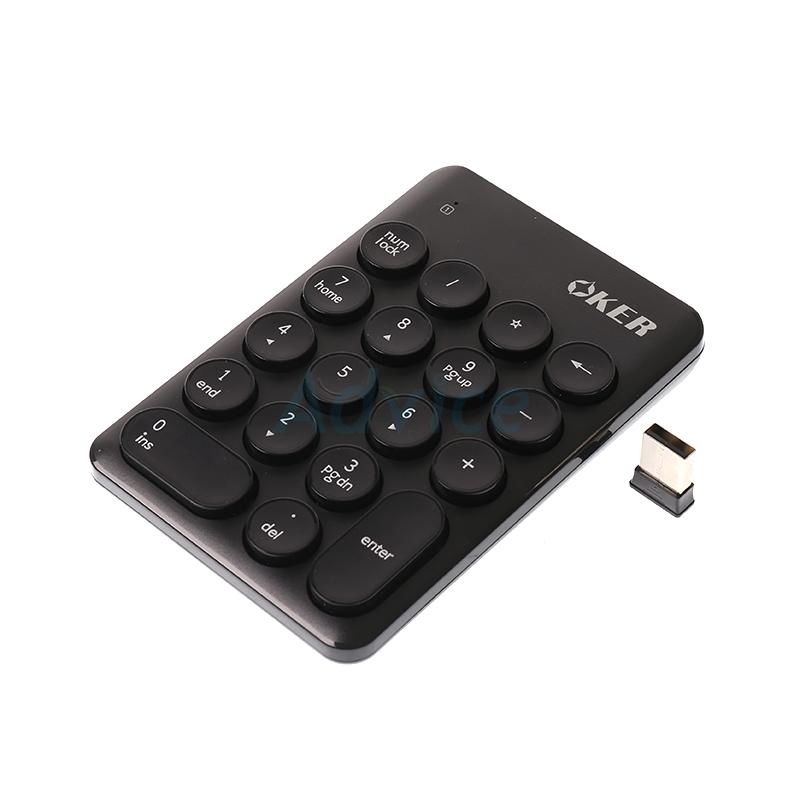 Numberic Keypad K2610 Black OKER (( Accessories )) - World Plus Store ...