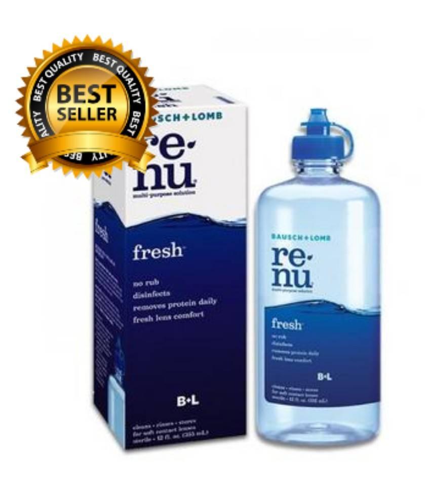 Renu cleaning solution 60/120ml น้ำยาล้างคอนแท็คเลนส์ #concen - COSCEN ...