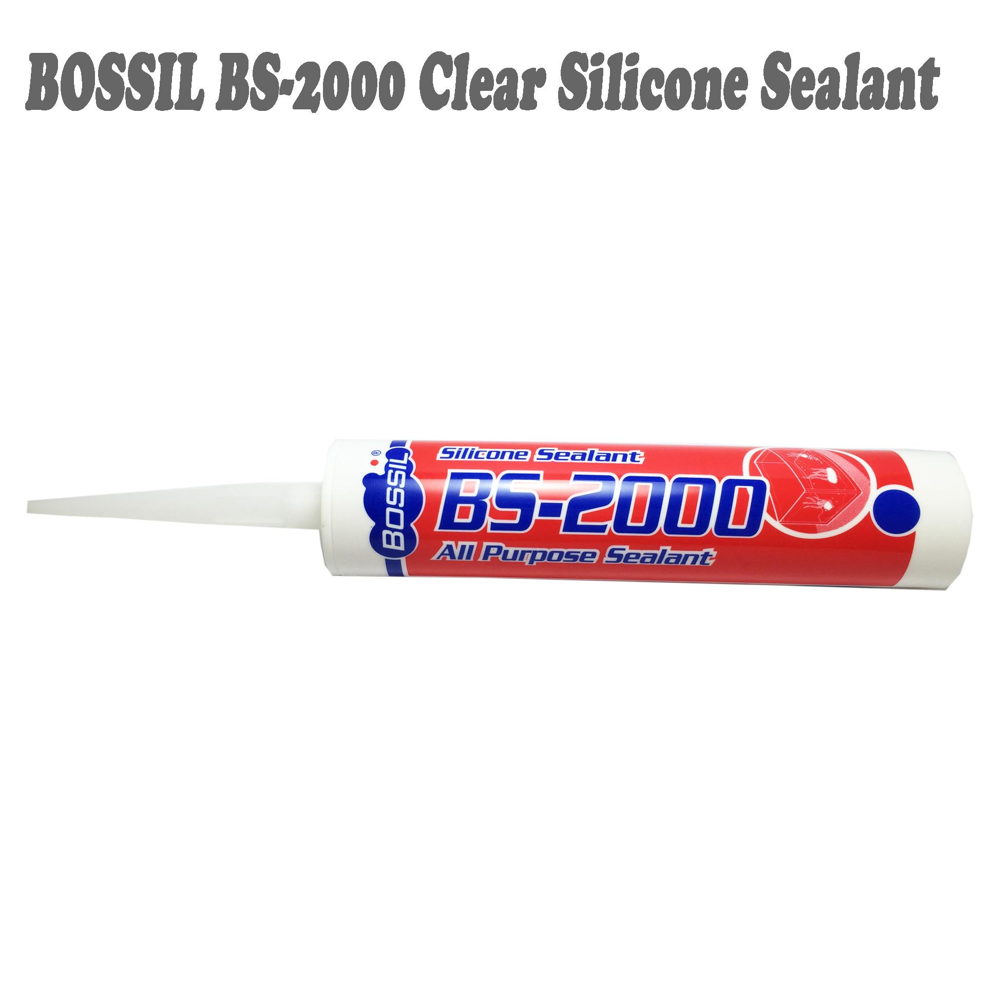 BOSSIL กาวซิลิโคนเอนกประสงค์ สีใส (All Purpose Sealant) BS-2000 ของแท้ ...