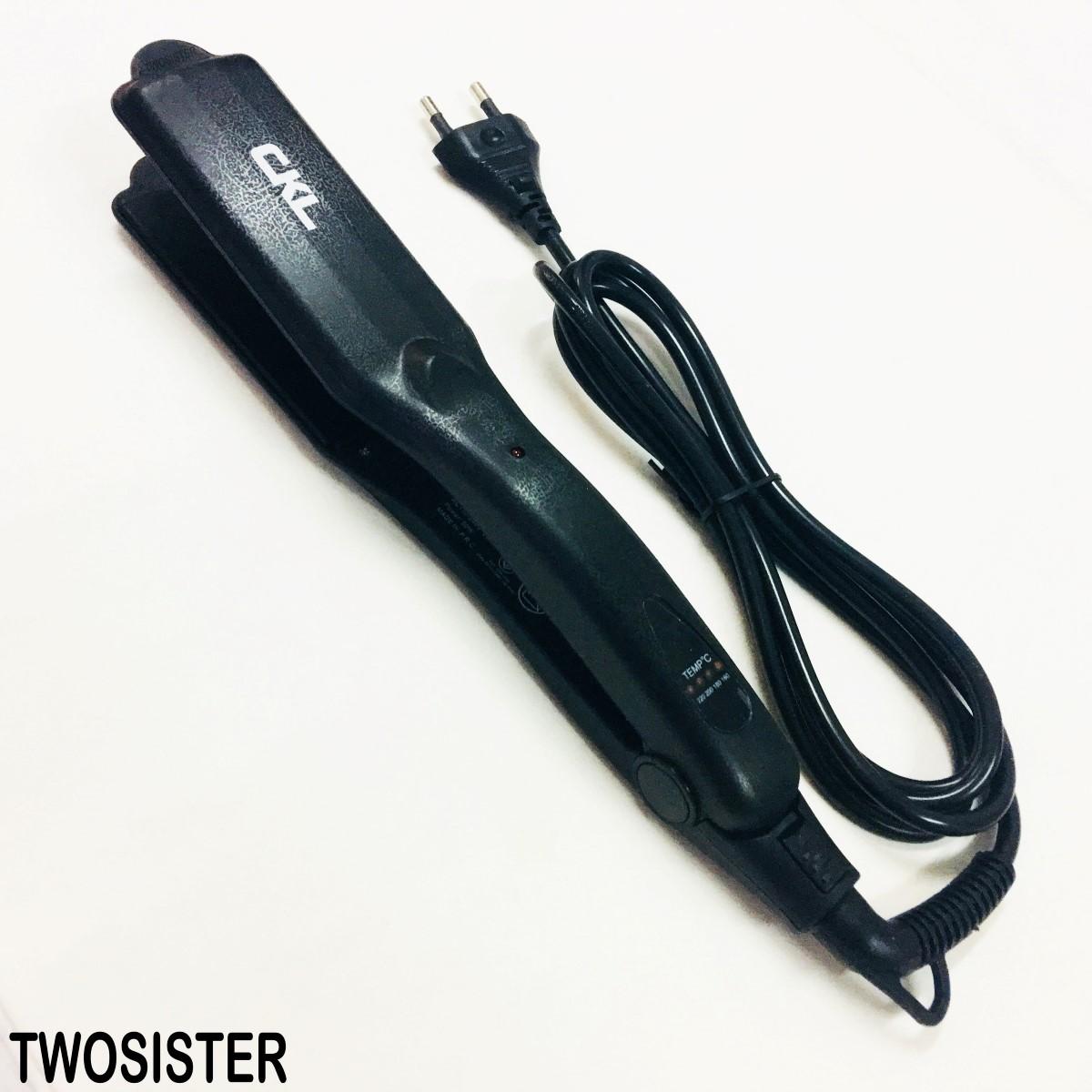 CKL Twosister เครื่องหนีบผม หน้ากว้าง รีดลื่น แผ่นเซรามิค อย่างดี รุ่น CKL 412 - Lanta&Andaman ...