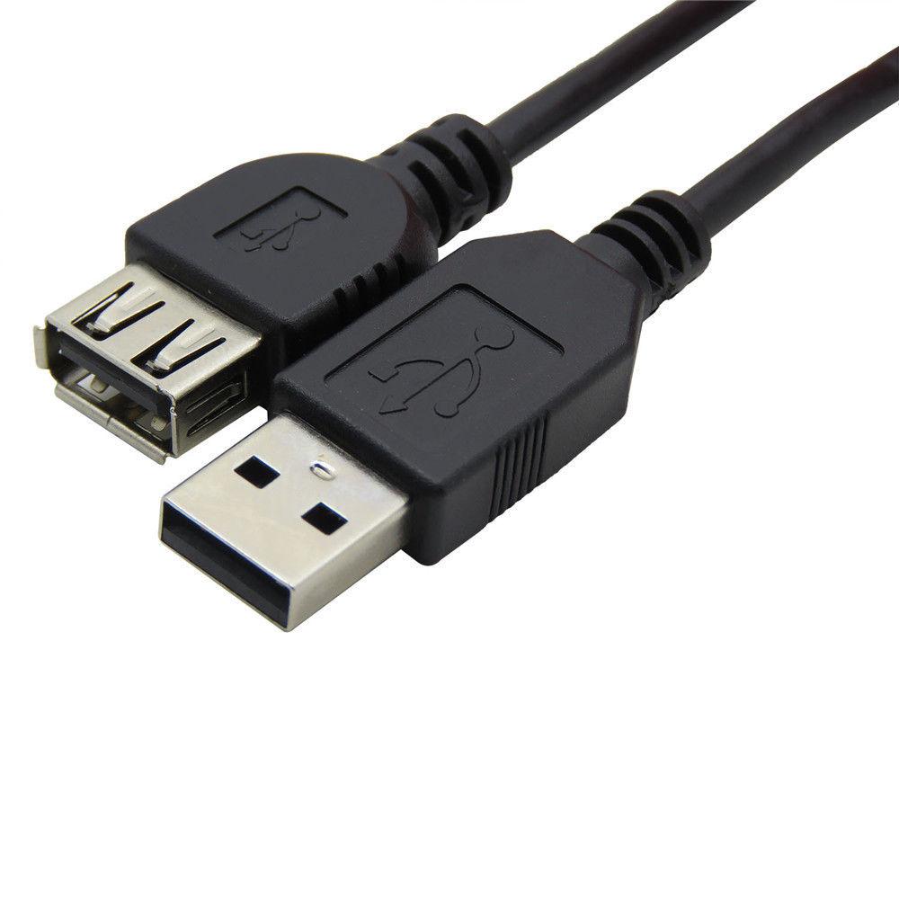 1.8m USB 2.0 High Speed Cable EXTENSION Lead A Male Plug to Female ...
