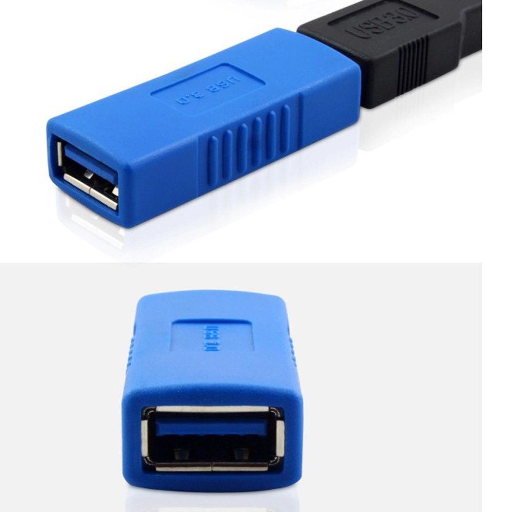 อะแดปเตอร์ usb 3.0 F/F USB 3.0 A Female to A Female F/F Converter ...