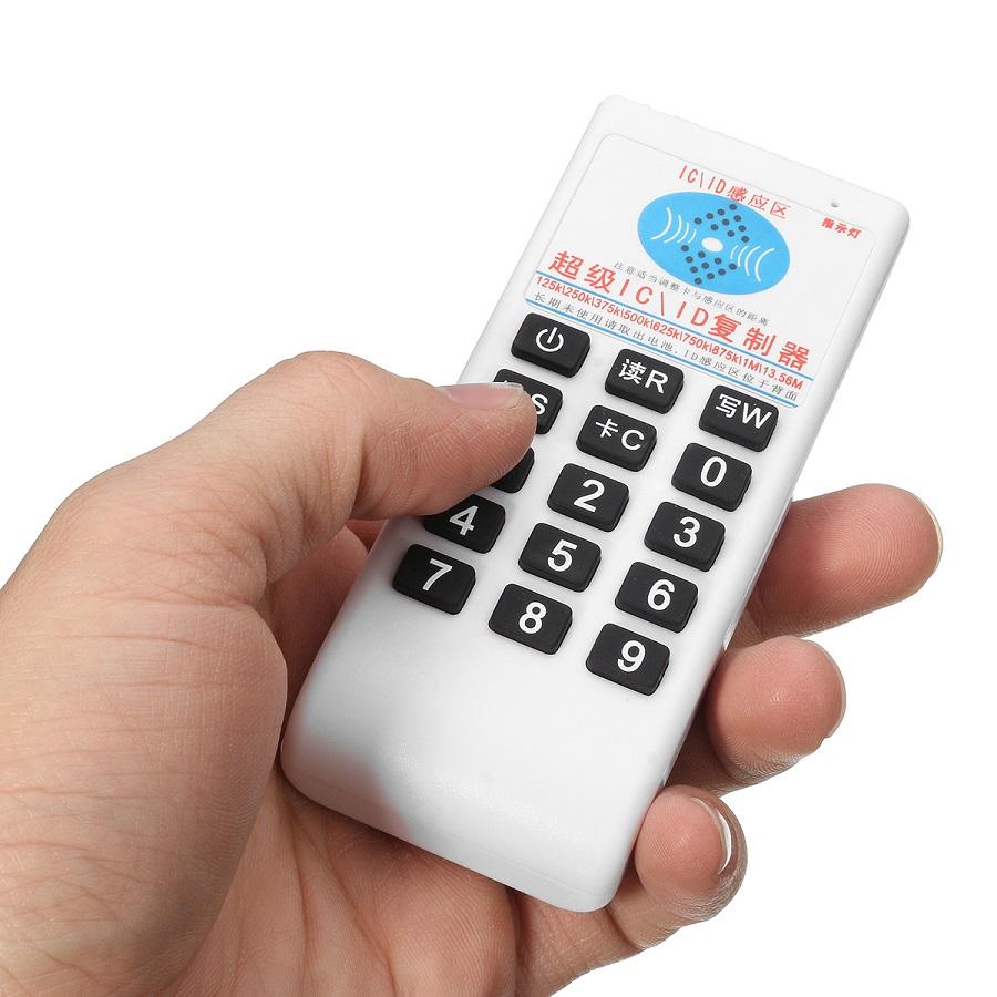 Asiali 125KHz ID Card 13.56MHz IC Card Copier/Writer/Reader/Duplicator 05CD + free rewritable 1 ...