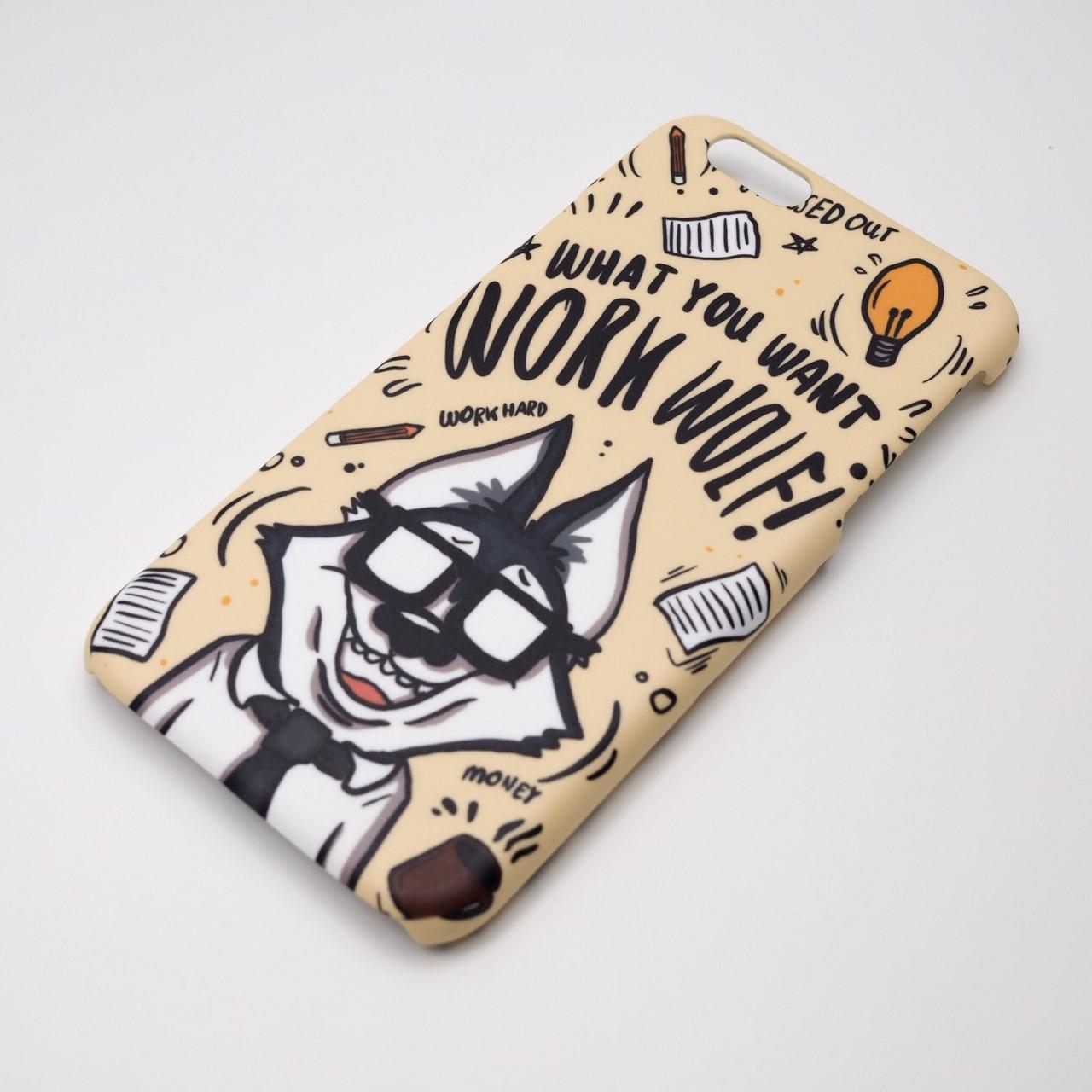 เคสโทรศัพท์มือถือ เคสด้าน ลาย Work Wolf - whatyouwantshop - ThaiPick