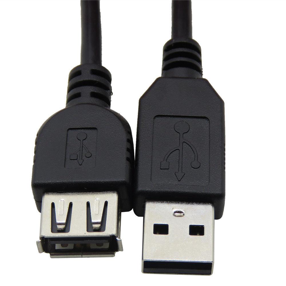 1.8m USB 2.0 High Speed Cable EXTENSION Lead A Male Plug to Female ...