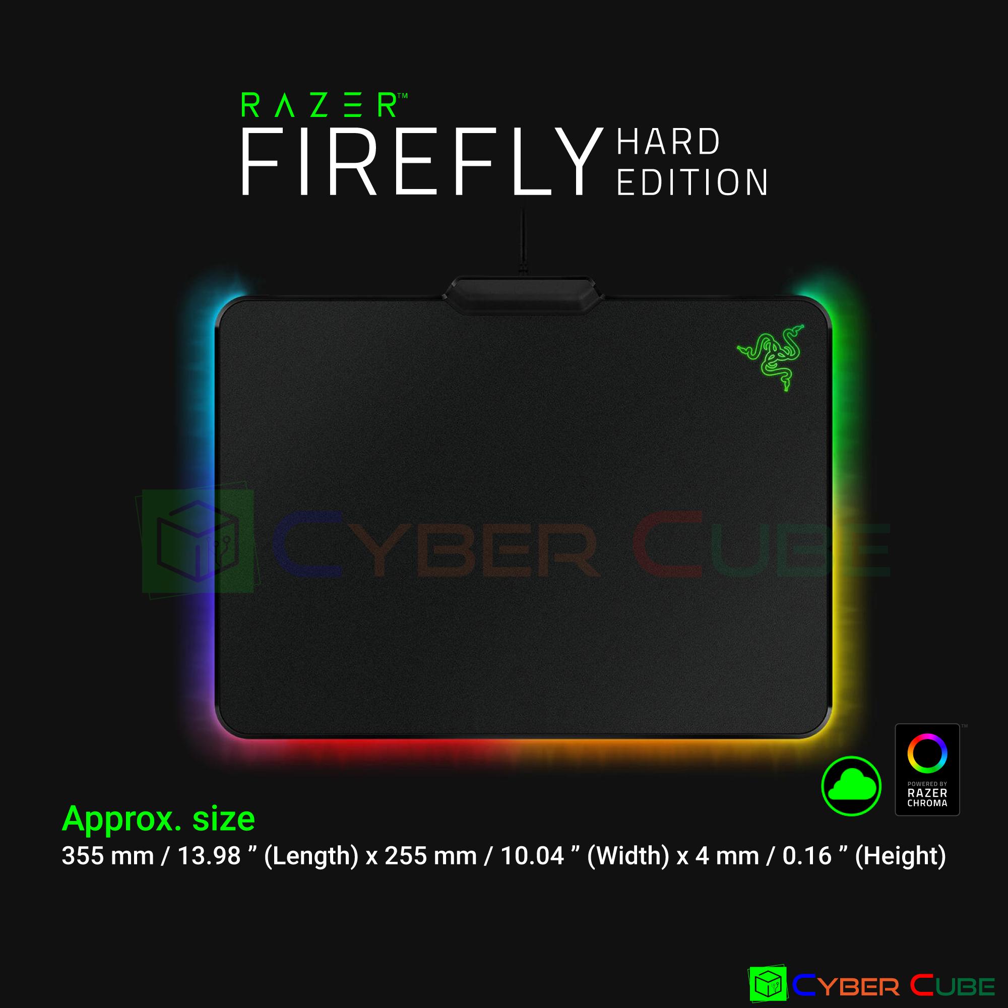 Razer Firefly Hard Gaming Mouse Mat แผ่นรองเมาส์ (เม้าส์แพด ...