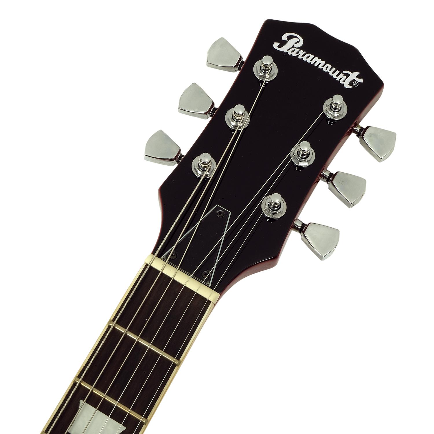 Paramount ELS2-CS กีตาร์ไฟฟ้า ทรง Les Paul สีเชอร์รี่ซันเบิร์ส ** สาย D ...