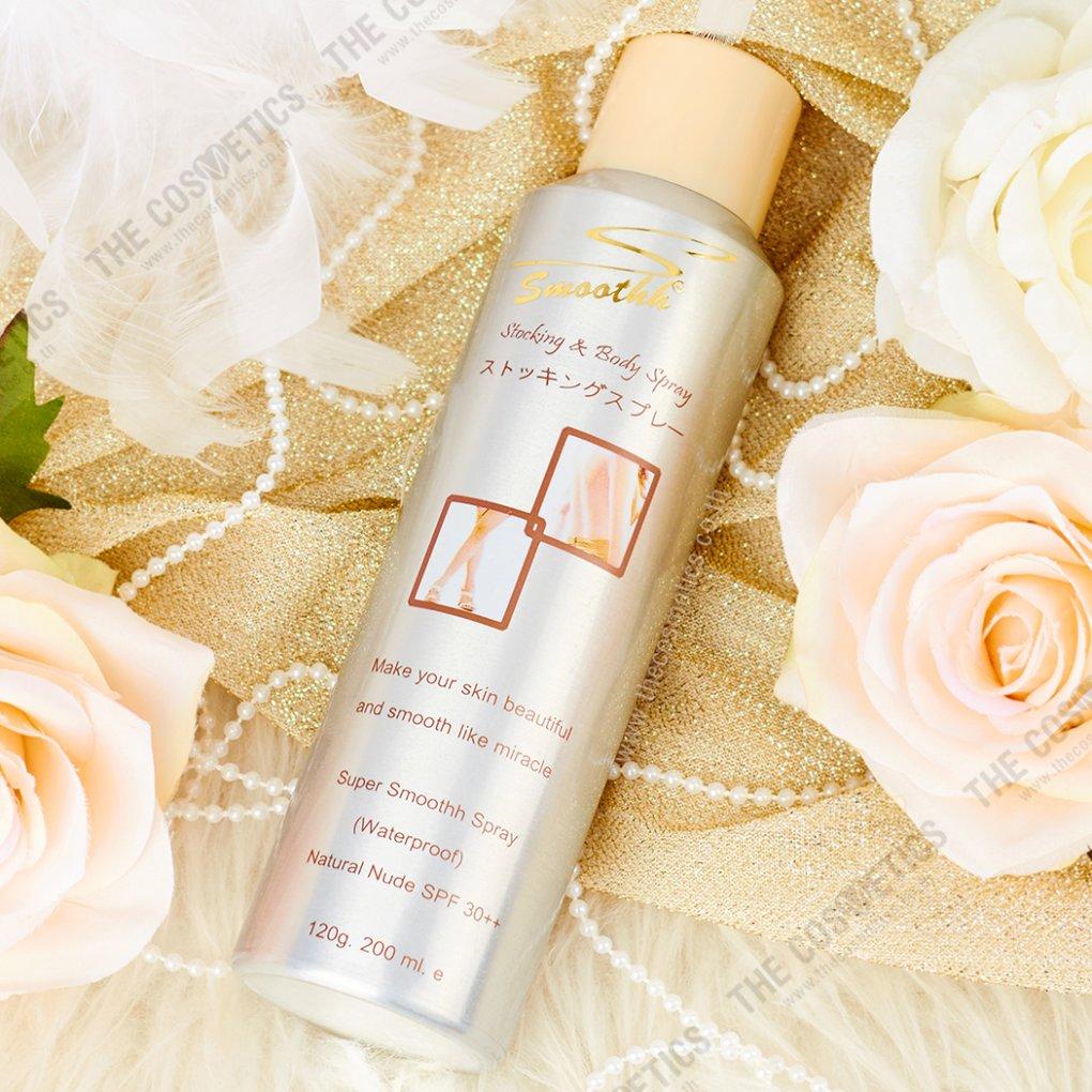 S Smooth Stocking & Body Spray SPF30++ สเปรย์ถุงน่องสูตรกันน้ำ 120g # ...