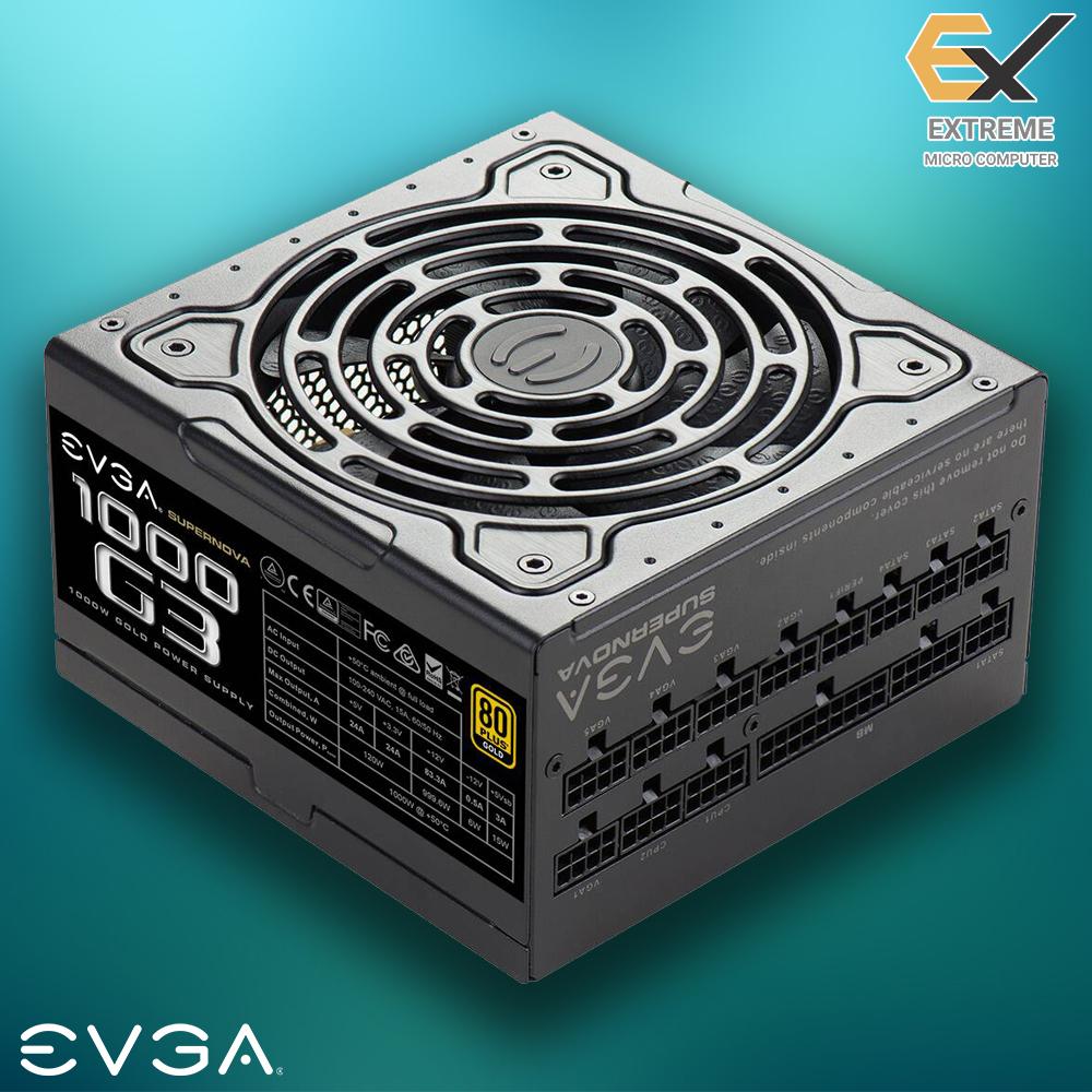EVGA SuperNOVA 1000 G3 80 Plus Gold 1000W Fully Modular 10 Year Warranty - Extreme Micro ...
