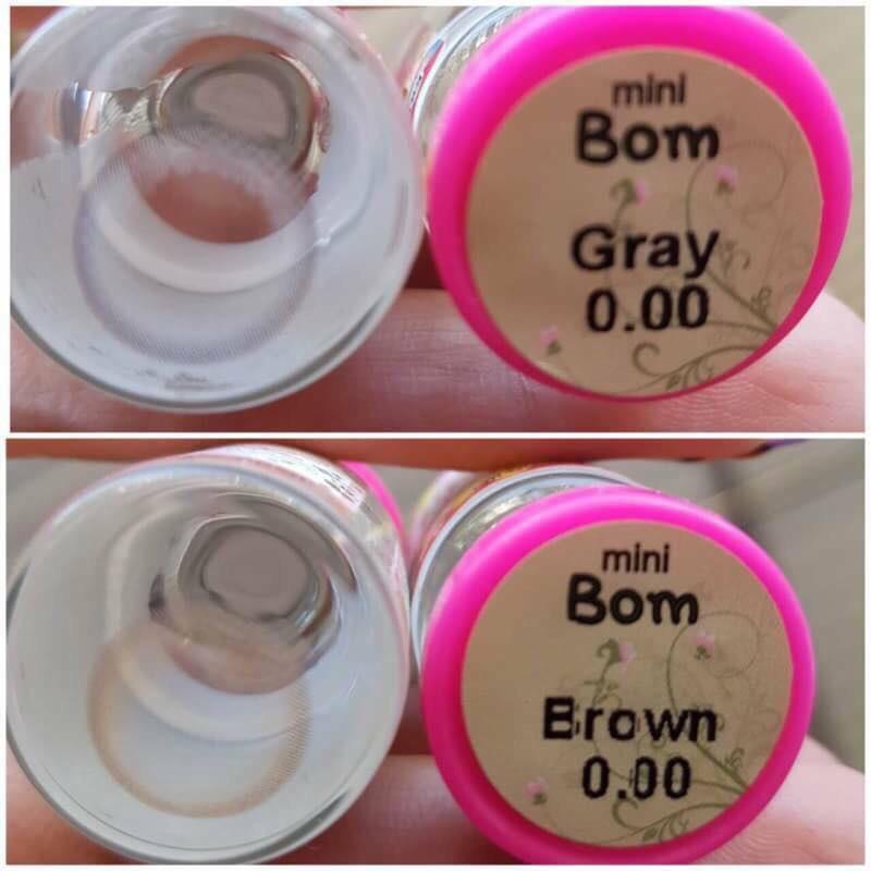 Kitty kawaii Mini Bom Gray บิ๊กอายสายตาสั้น สายตาปกติ power_lenses 0.00 ...
