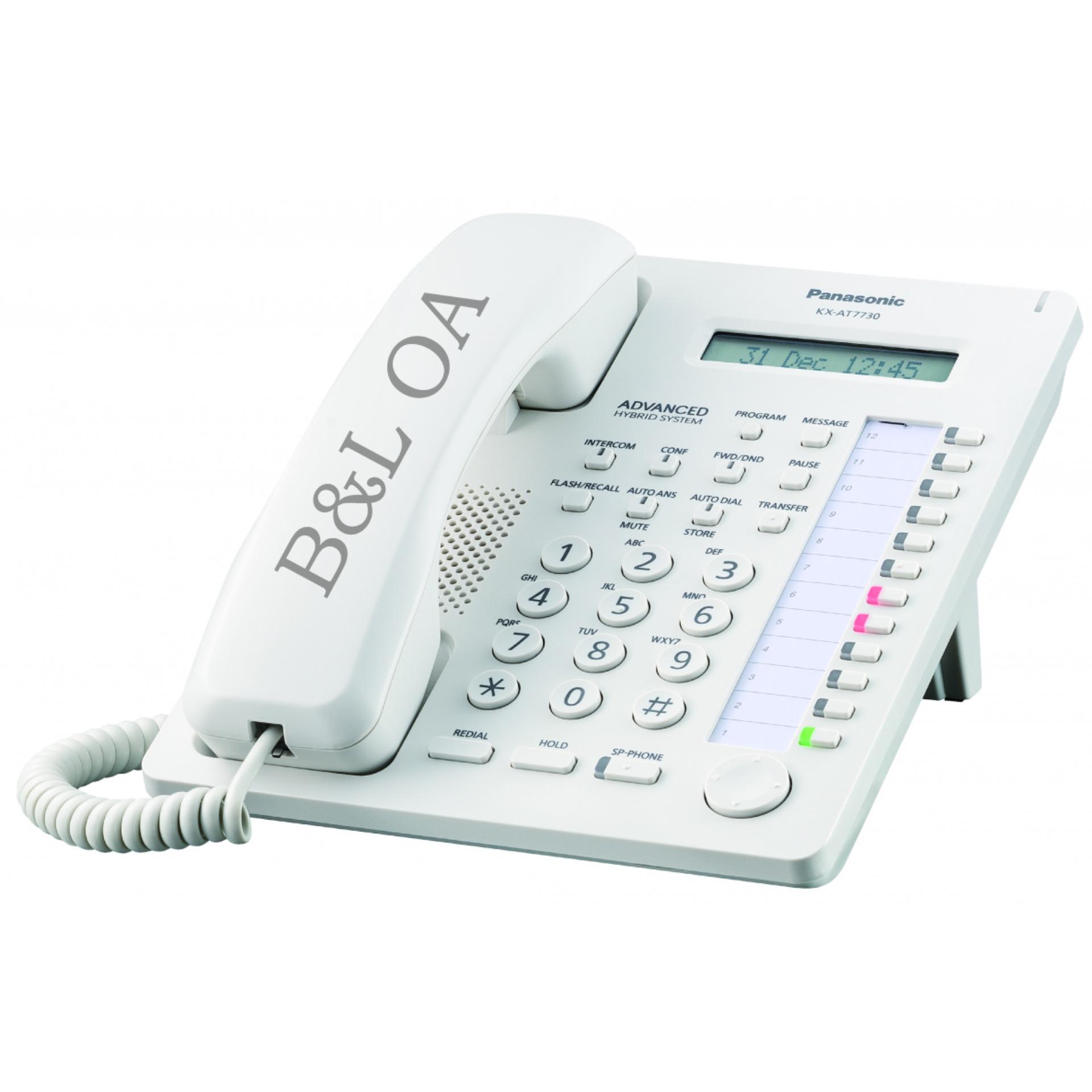 Panasonic KX-AT7730 เครื่องคีย์โทรศัพท์แบบอนาล็อคคีย์-Key Telephone ...