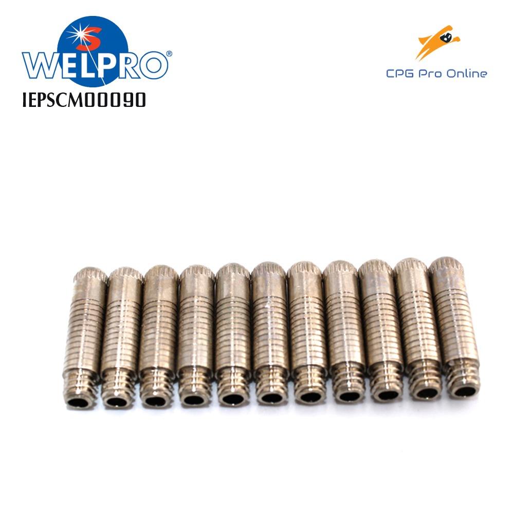 WELPRO หัวอิเลคโทรด เครื่องตัดพลาสมา CUT40 รุ่น IEPSCM00090 (10ตัว/1แผง ...
