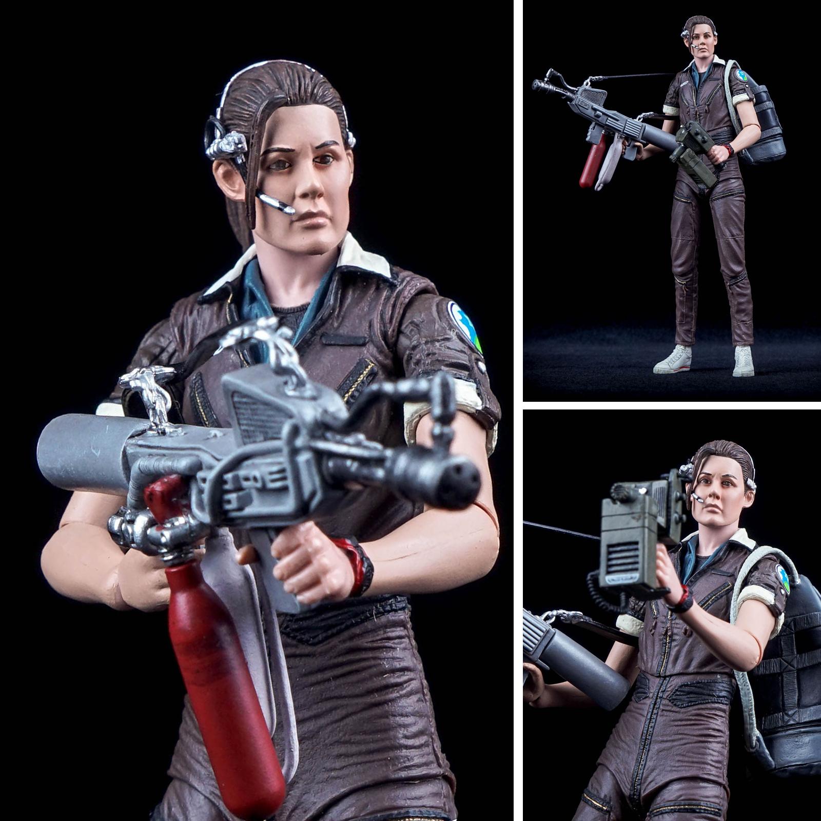 Model โมเดล Figure Action จากหนังดังเรื่อง NECA Aliens Isolation ...