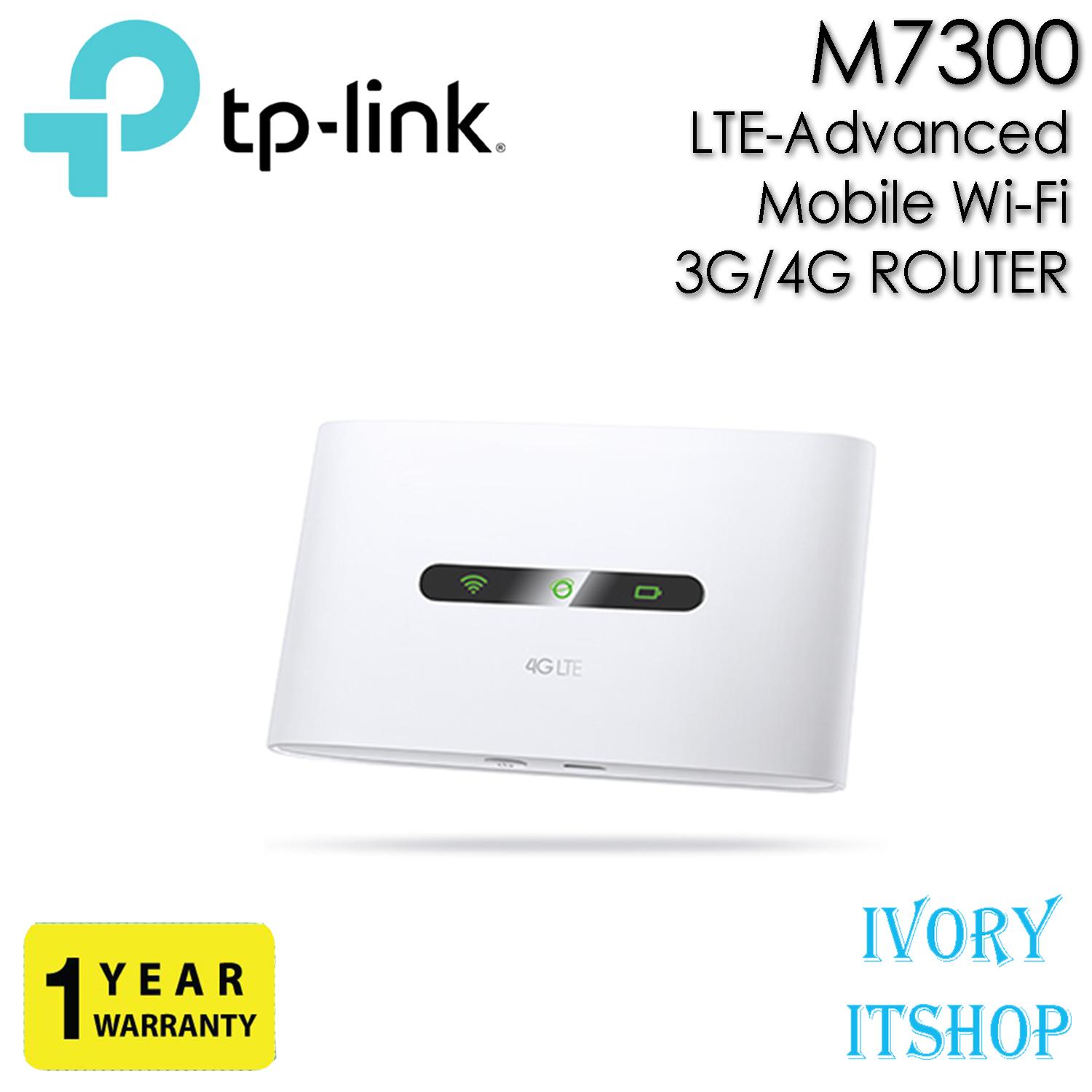 TP-LINK M7300 LTE-Advanced Mobile Wi-Fi 3G/4G ROUTER - Ivoryitshop ...