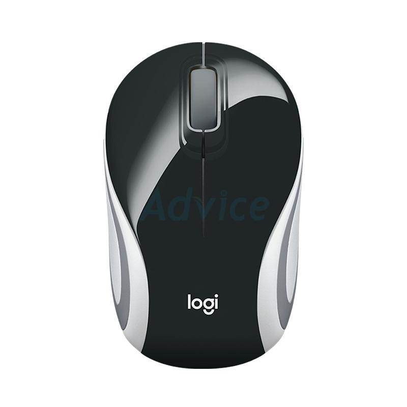 Wireless Optical Mini Mouse LOGITECH (M-187) Bright Red Mouse เมาส์ ...
