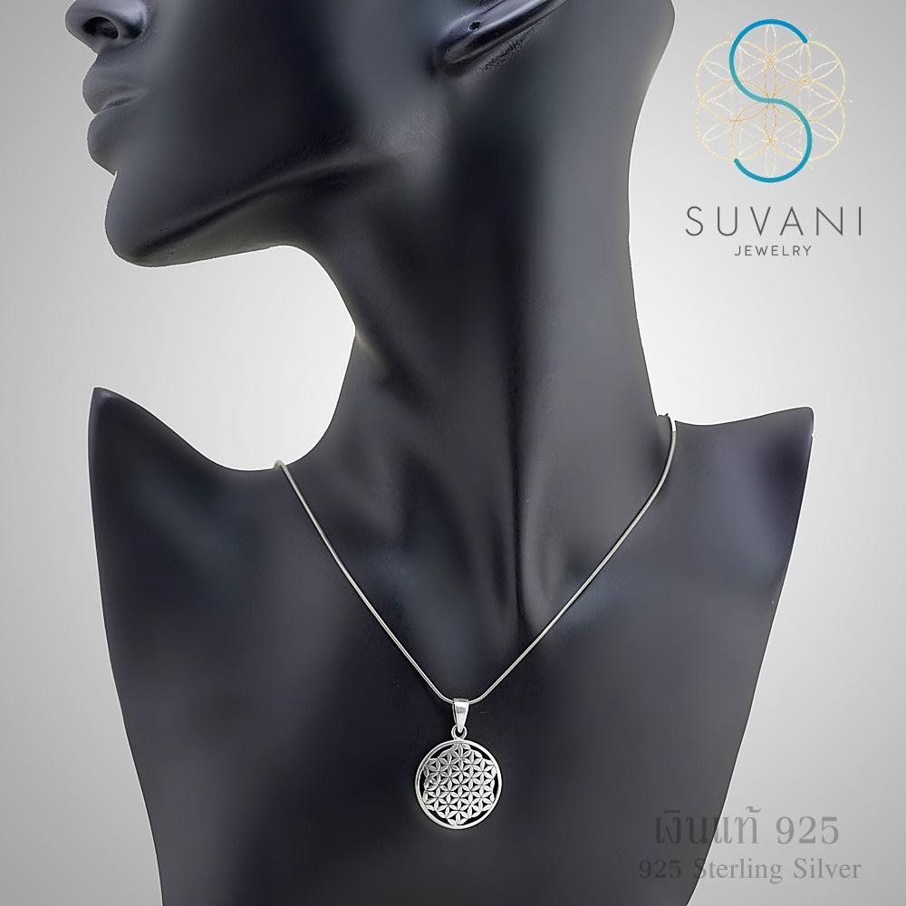 Suvani Jewelry - 925 สเตอร์ลิงซิลเวอร์ รมดำ จี้แมนดาลา, จี้ดอกไม้แห่ง ...