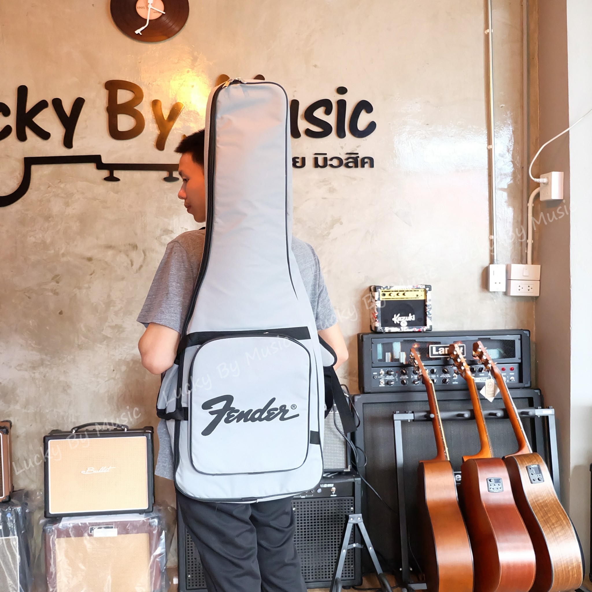 รีวิว???? กระเป๋าซอฟเคสกีตาร์ไฟฟ้า Fender * Soft Case Guitar กระเป๋า ...