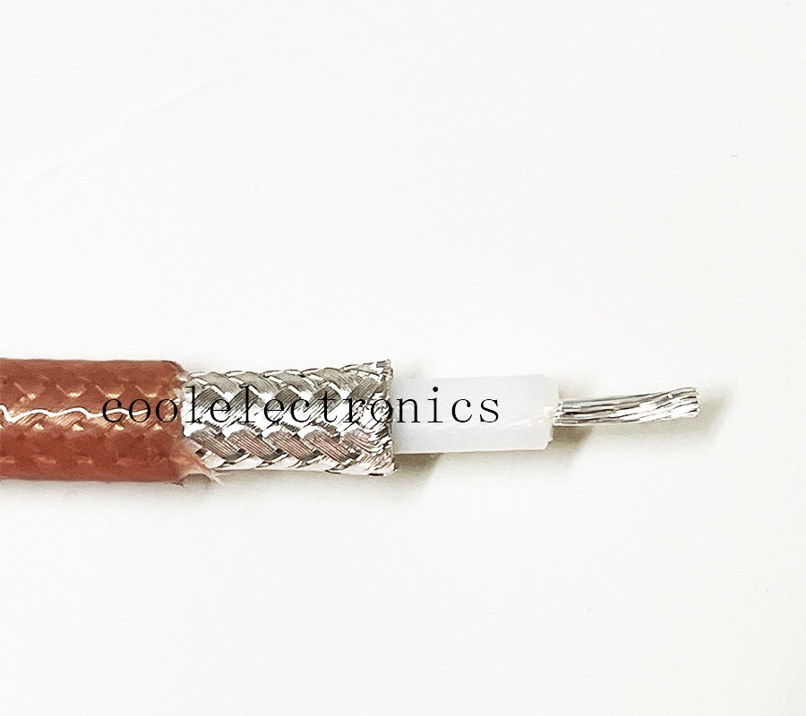 10m RG400 Double Shielded Copper Braid RF Coaxial cable Connector Coax Cable RG 400 Cable 50ohm ...