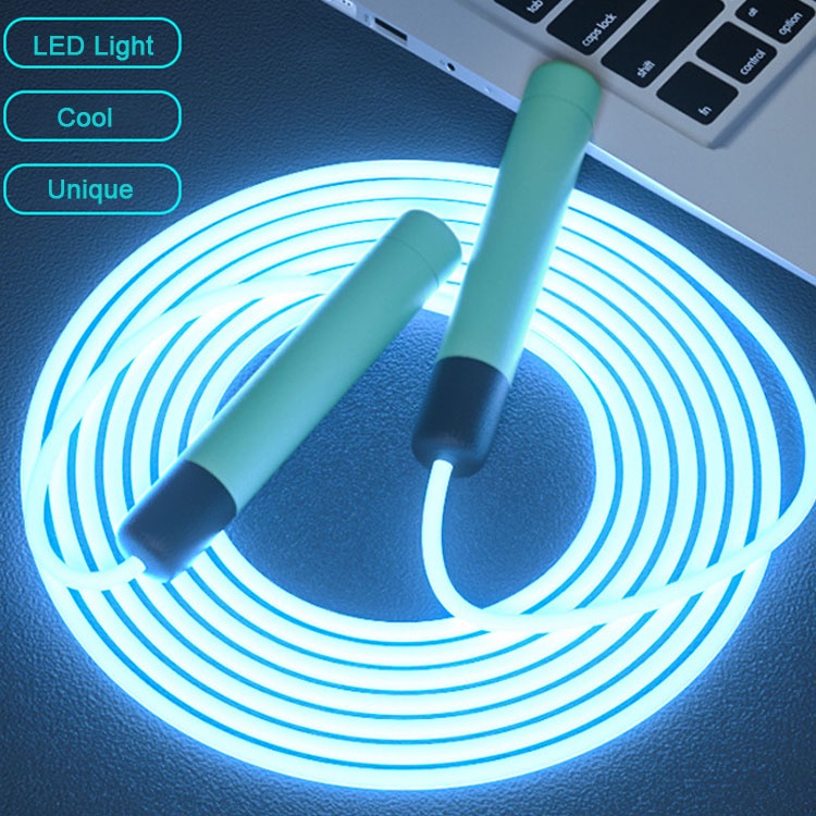 พร้อมส่ง!! เชือกกระโดดเรืองแสงมีไฟ Led หลายสีสัน ยิ่ง Brun ยิ่ง Light ...