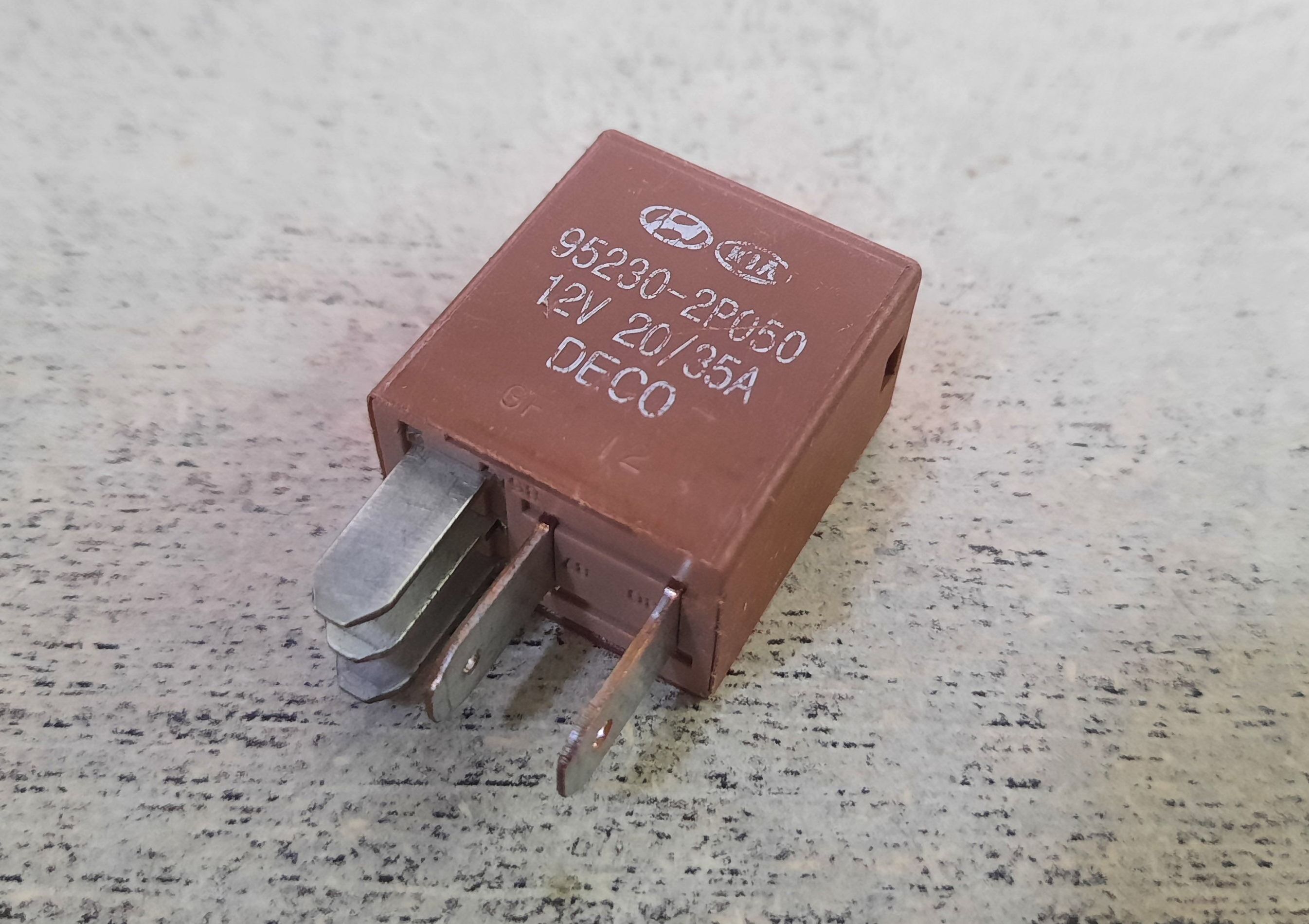 Relay DECO 95230-2P050 12V 35A รีเลย์ 5ขา KIA Hyundai ของใหม่แท้ ...
