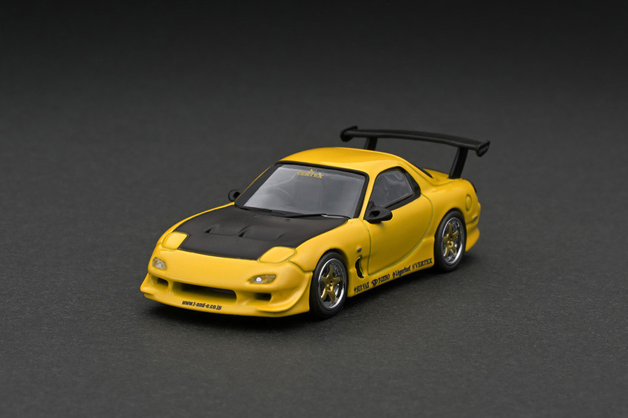 VERTEX Mazda RX-7 FD3S Yellow Metallic 164 (TARMAC) - GR_garage - ThaiPick