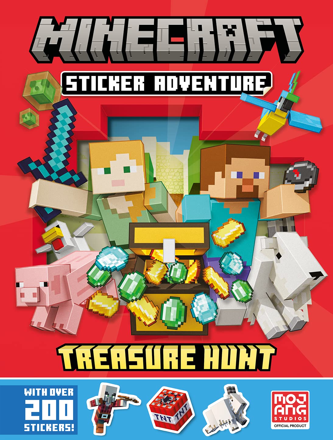 (ใหม่พร้อมส่ง) MINECRAFT STICKER ADVENTURE [Paperback] | Lazada.co.th