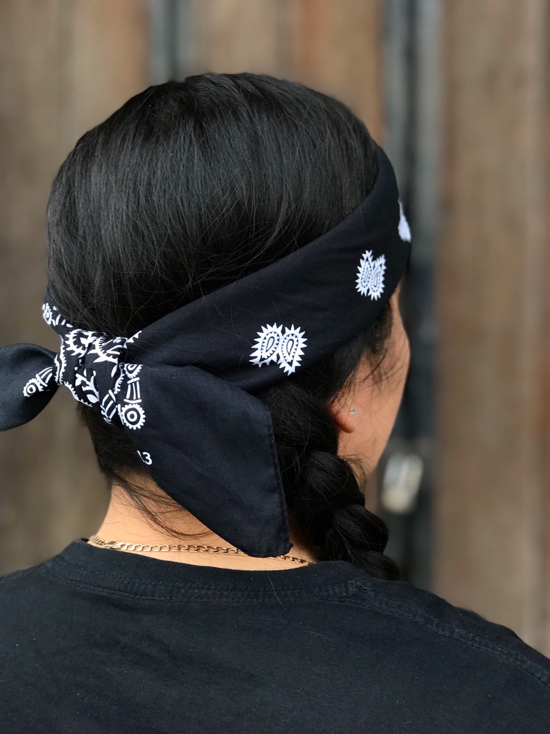 ผ้าลายลูกน้ำผืนใหญ่ ผ้าโพกหัว ผ้าพันคอ (Bandana Big size 70x70 cm ...