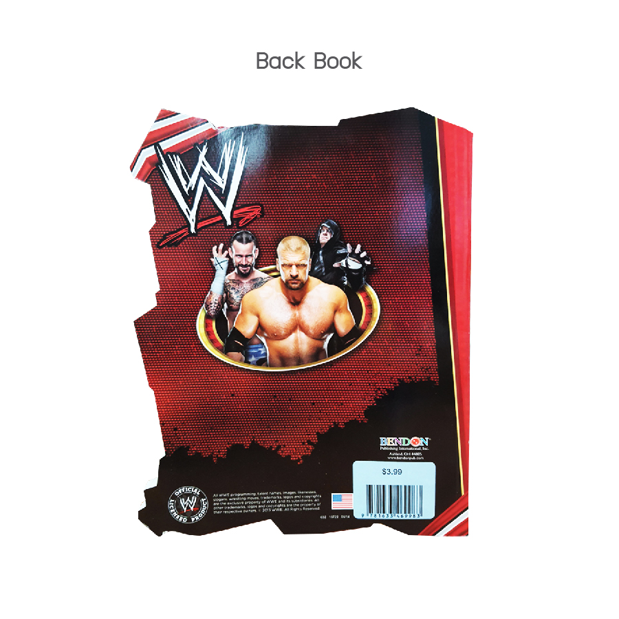 Wel-B WWE COLORING ACTIVITY BOOK หนังสือเด็ก หนังสือภาษาอังกฤษ หนังสือ ...