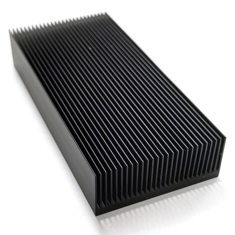 Durable Silver Aluminium Radiating Fin Cooling Heatsink 80X27X150MM for ...