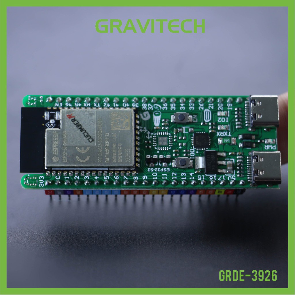 [Gravitechthai]Cucumber R Gravitech ESP32-S2 WiFi Dev Board บริการเก็บ ...
